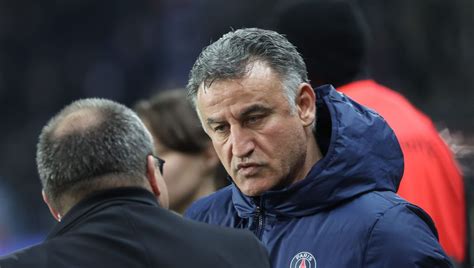 Polémique Galtier Le Coach Du Psg Conteste Avec La Plus Grande