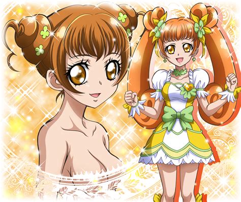 Yotsuba Alice And Cure Rosetta Precure And 1 More Drawn By Hanzou
