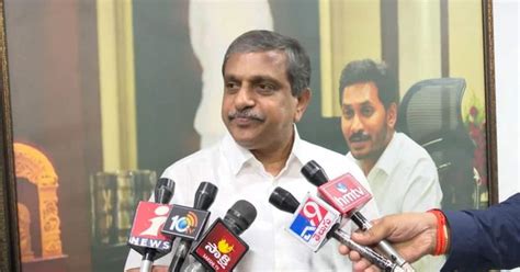 Ysrcp Leader Sajjala Ramakrishna Reddy Counter To Apcc Chief Ys