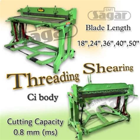 Threadle Shearing Casting Body Max Shear Width Upto 500 Mm At ₹ 55000