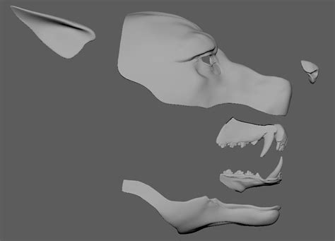 Stl Models Blaidd Mask Willow Creative