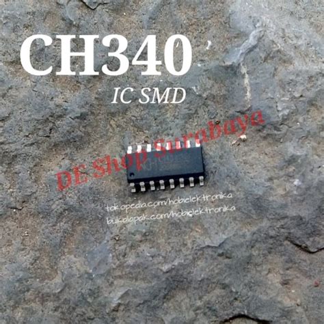 Jual Ic Smd Ch340 Usb To Ttl Arduino Microcontroller Minsys Kota