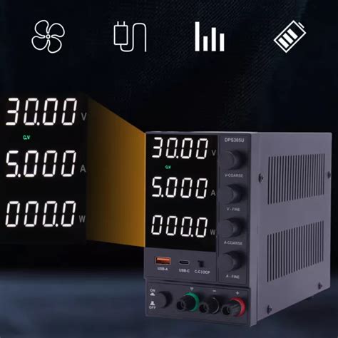 LABORNETZGERÄT DC NETZGERÄT Einstellbar Netzteile Schaltnetzteil 0 30V