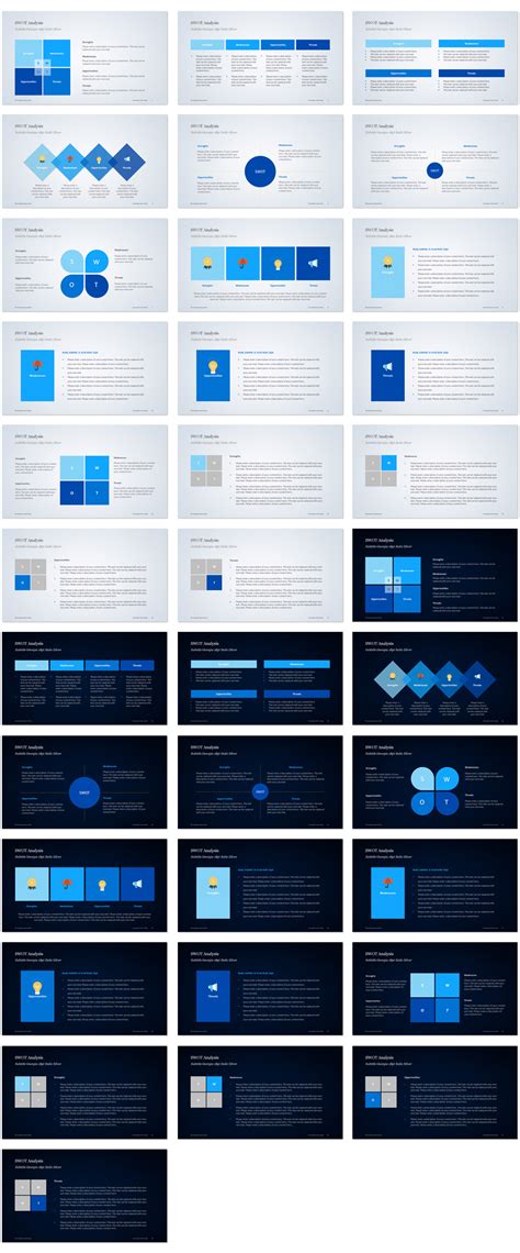 SWOT Analysis PowerPoint Template Download PowerPoint