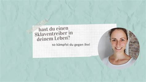 So Besiegst Du Sklaventreiber YouTube