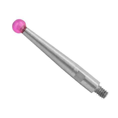 2mm Ball Diameter 16mm Length M14 Thread Ruby Tips Dial Test Indicator