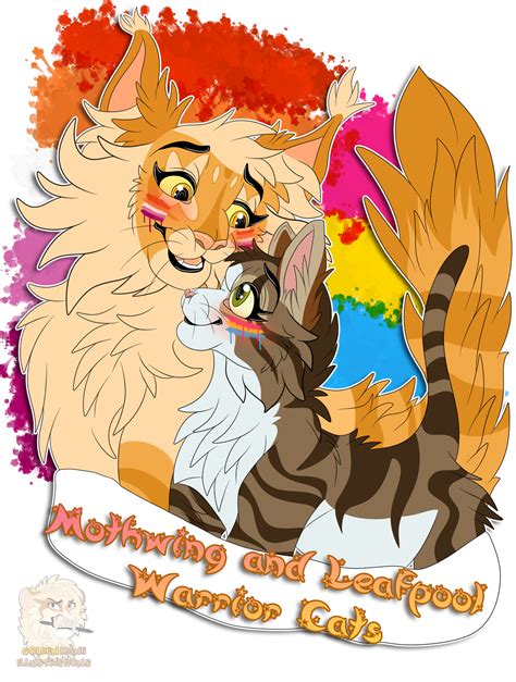 Mothwing And Leafpool Warrior Cats By Lindseysnowsprinkles Fur