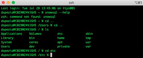 Snowflake Command Not Found Snowsql Big Data Dave