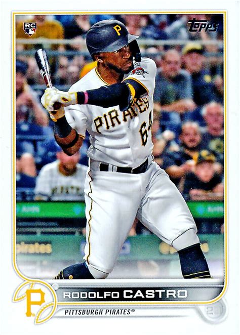 Mlb Future Watch Rodolfo Castro Baseball Cards Pittsburgh Pirates