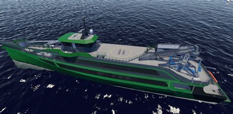 3d Model 7011 Fast Crew Supply Vessels 3d Model Low Poly Vr Ar Low