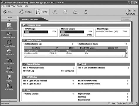 Cisco Security Device Manager Overview