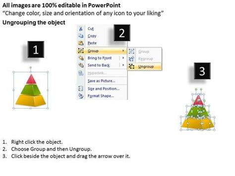 Pyramid Structure With Three Stages Ppt Business Plan Sample PowerPoint Templates