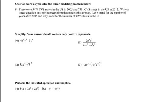solved as you solve the linear modeling problem below