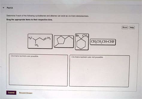 [get Answer] Part A Determine If Each Of The Following Cycloalkanes And