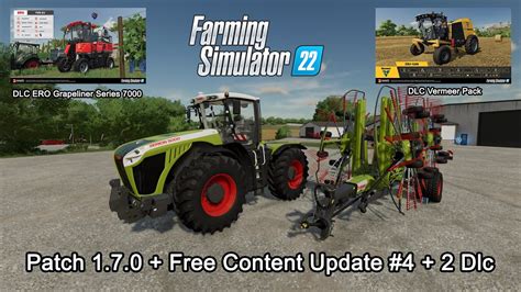 FS22 Patch 1 7 0 Free Content Update 4 2 Dlc YouTube