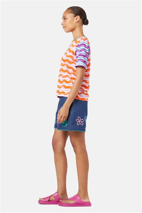 Squiggle Stripe Tee Gorman