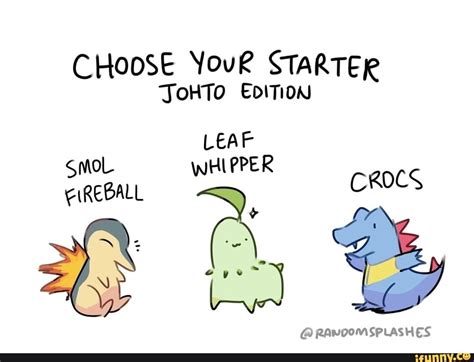 Choose You Starter Tohto Eanom Ifunny Pokemon Memes Pokemon