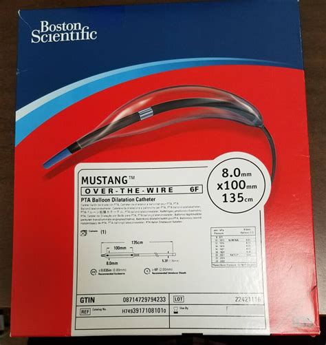 New Boston Scientific 39171 08101 H74939171081010 Over The Wire 6f 8