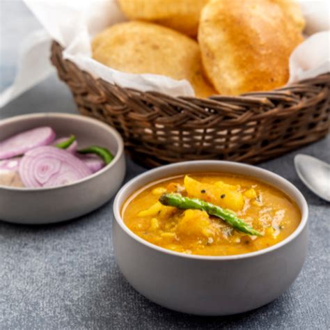 Chole Poori Silver Spoon