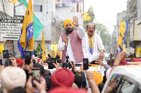 Punjab Cm Bhagwant Mann Held Nukkad Meetings In Jalandhar West Assembly