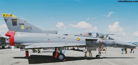 La Flota De Cazas Kfir De Colombia Alcanza Ya Un 59 De Operatividad