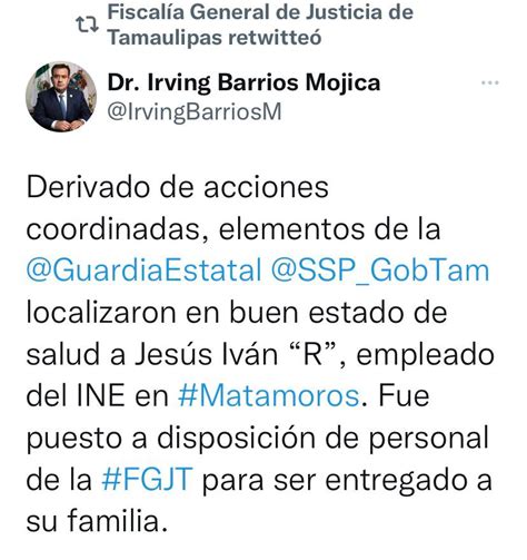 Hallan Con Vida A Supervisor Del INE Secuestrado En Matamoros Centro Noticias Tamaulipas