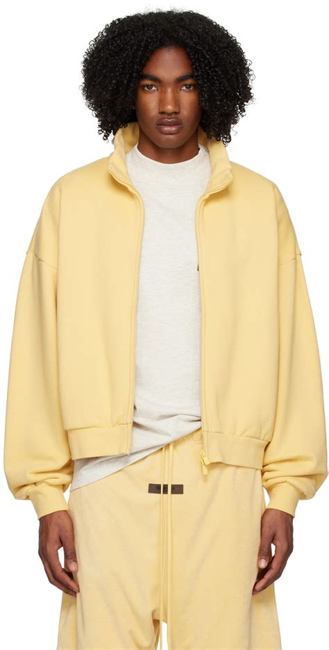 Essentials Yellow Full Zip Jacket Essentials