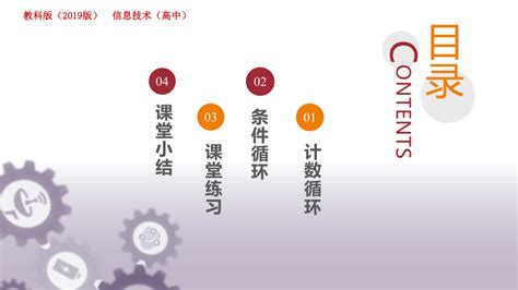2 3 周而复始的循环 课件 20222023学年教科版2019高中信息技术必修一18张PPT 21世纪教育网 二一教育