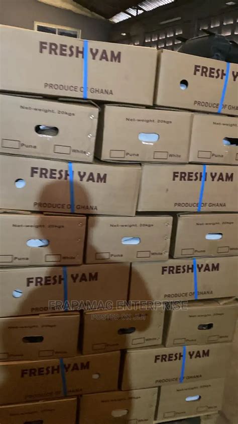 Yam Available For Export In Accra Metropolitan Meals And Drinks