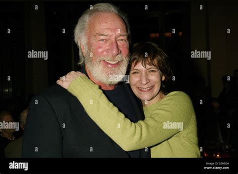 New York Ny March 4 Christopher Plummer And Amanda Plummer Attending
