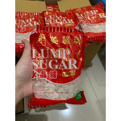 Jual Gula Batu Lump Sugar 400gr Shopee Indonesia