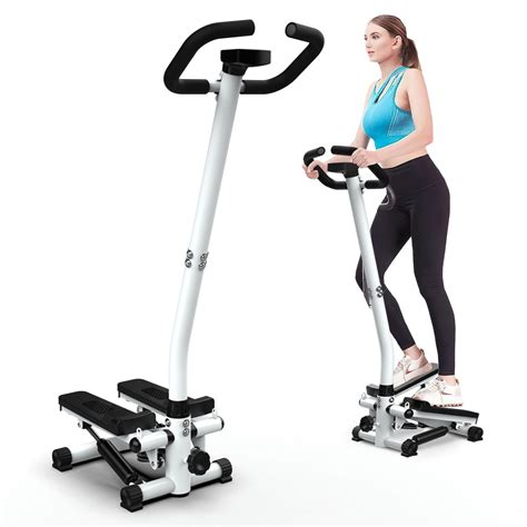 Mini Steppers For Exercise With Handlebar Stair Steeper With