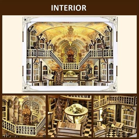 Library Of Gods Diy Book Nook Kit Max Version Soho Emporium