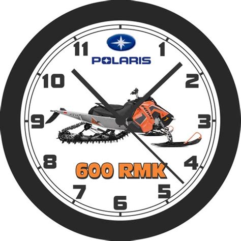 2022 Polaris 600 Rmk Snowmobile Wall Clock Free Us Ship Etsy