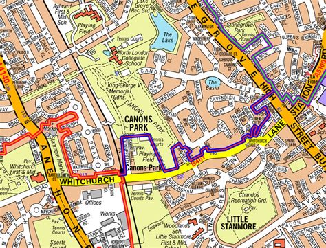 Stanmore Eruv Map