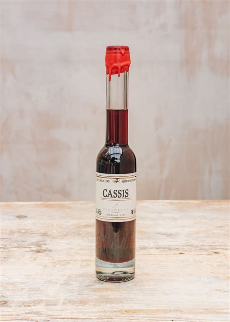 Fisselier Liqueurs Cassis Liqueur 20cl Burford Garden Co