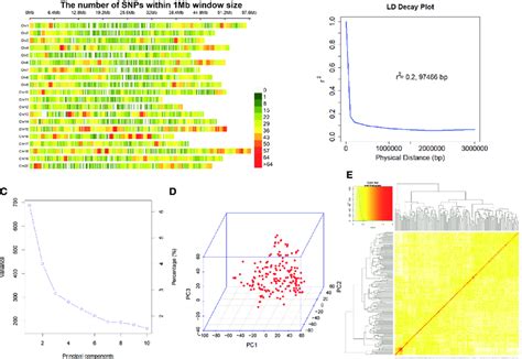 Snp Density Distribution And Mapping Genetic Data Of Populations A
