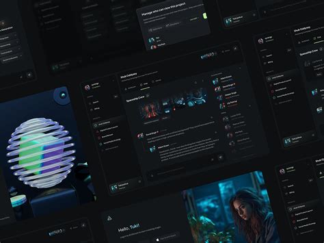 AI Dashboard Creator On Behance