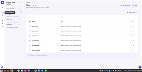 Error Inserting Relation Field To Up Users Issue Strapi