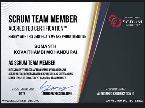Sumanth Kovaithambi Mohandurai On Linkedin Scrum Scrumteam Career