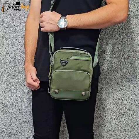 خرید و قیمت کیف دوشی دستی برزنتی از غرفه فروشگاه کیف مردانه و کوله جَلمو 🪙