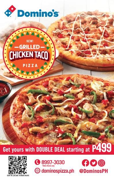 Menu At Dominos Pizza Waltermart Candelaria Restaurant Candelaria