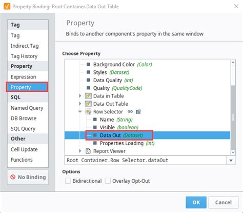 Using The Row Selector Ignition User Manual