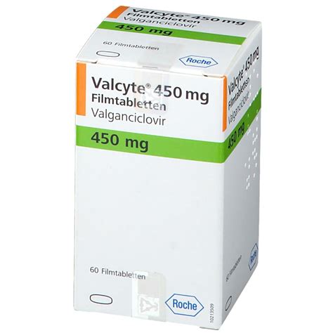 Valcyte® 450 Mg 60 St Mit Dem E Rezept Kaufen Shop Apotheke