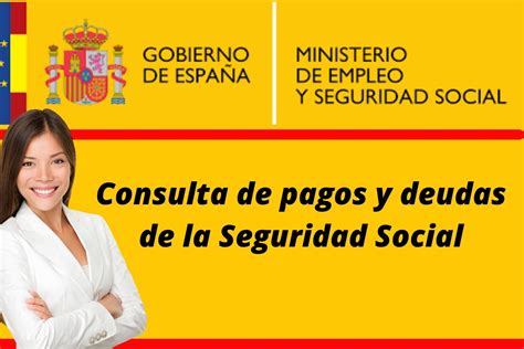 Consulta De Pagos Y Deudas De La Seguridad Social