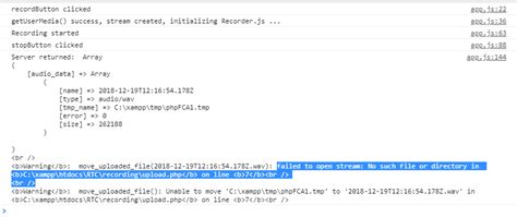 Cannot Retrieve Uploaded Audio Files · Issue 465 · Muaz Khanrecordrtc