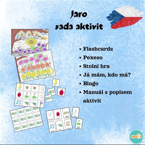 Sada Aktivit Jaro Český Jazyk Učiteléučitelůmcz