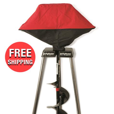 New Strikemaster Ice Auger Powerhead Cover Contains Small Oil Leak During Travel Ebay