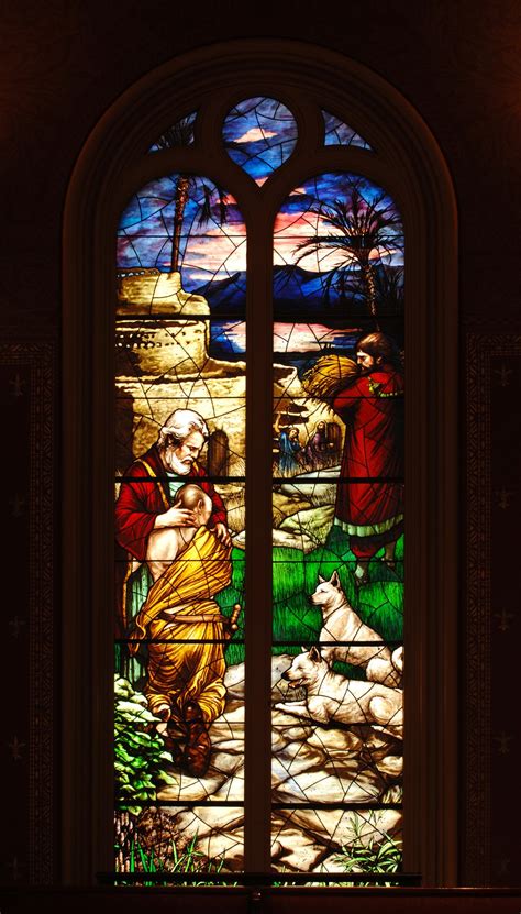 Stained Glass Window The Prodigal Son — Marble Collegiate Church