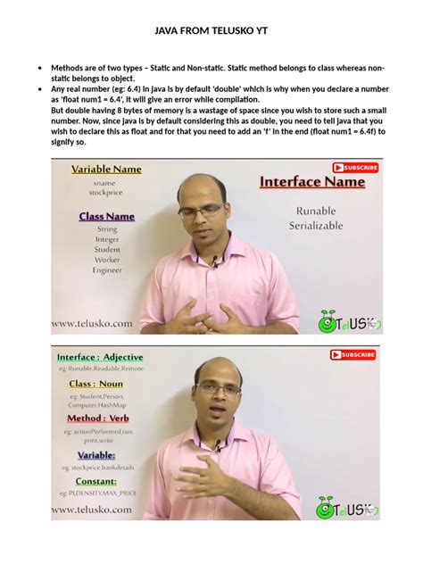 Java Notes Pdf